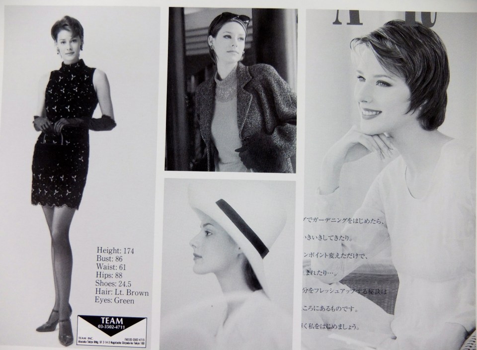 Seventeen Years of Jocette’s Model Composite Cards- Part 1 – Model Mum ...